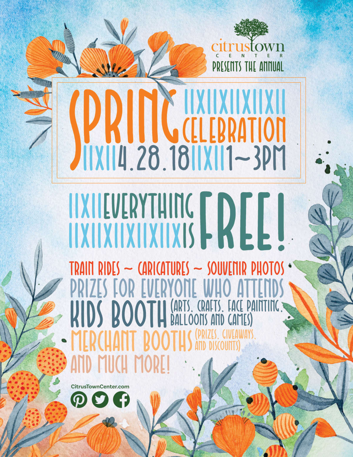 Citrus Town Center's Spring Celebration - Sunrise MarketPlace - Citrus ...