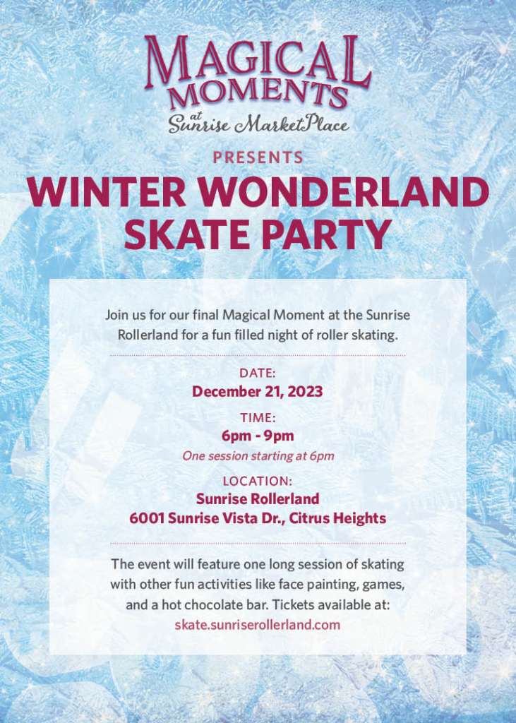 Winter Wonderland Skate Party at Sunrise Rollerland - Sunrise ...